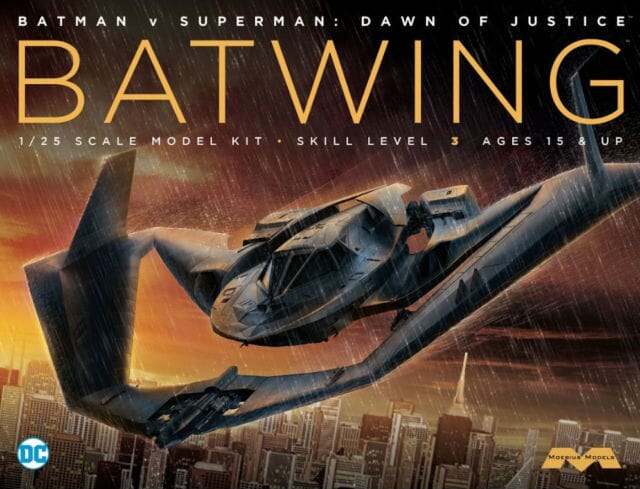 Moebius 1/25 Batman vs Superman Dawn of Justice: Batwing w/Interior 96 ...