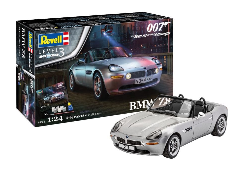 Revell Germany James Bond BMW Z8 Car 1:24 5662 Plastic Model Kit| Shore ...