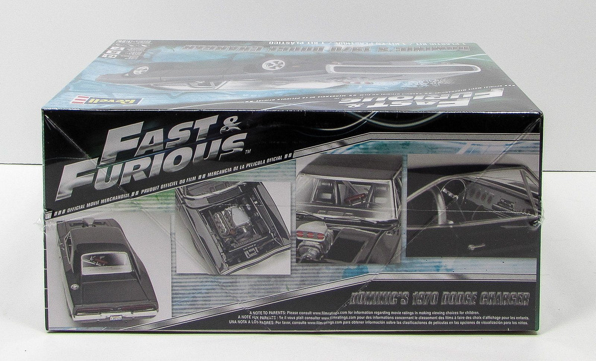 Revell Fast & Furious 1970 Dodge Charger Plastic Model Kit 85-4319 1/2 ...