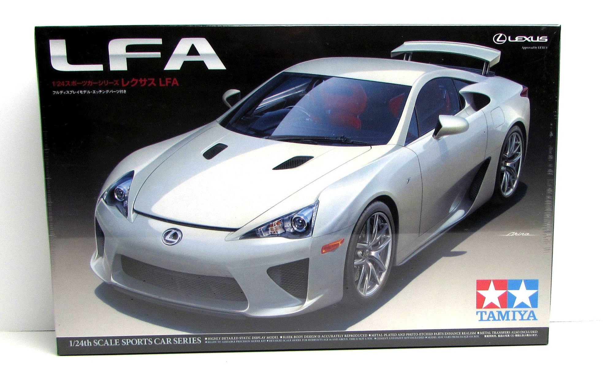 Tamiya Lexus LFA 24319 1/24 New Plastic Model Car Kit| Shore Line Hobby