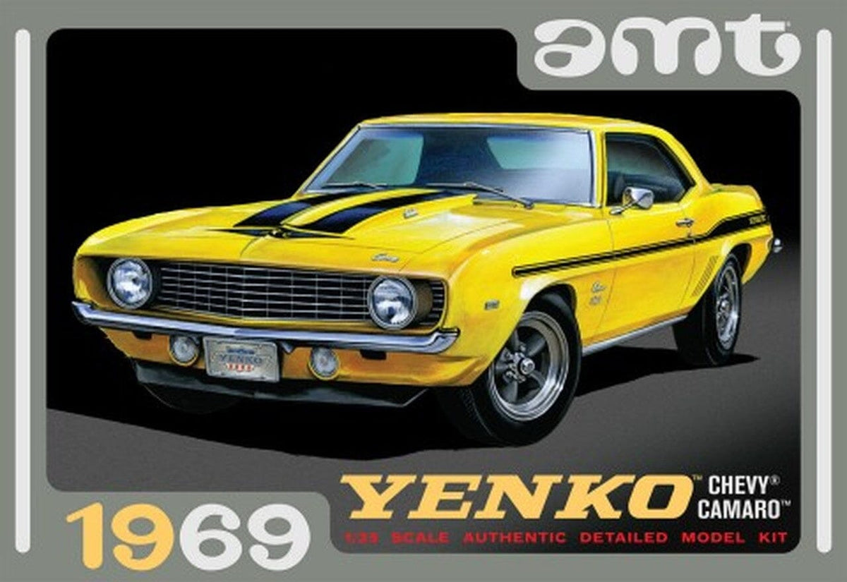 AMT 1969 Chevy Yenko Camaro 1/25 1093 Plastic Model Kit| Shore Line Hobby