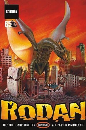 Polar Lights Rodan Flying Dragon from Godzilla Movie Model Kit 963 ...