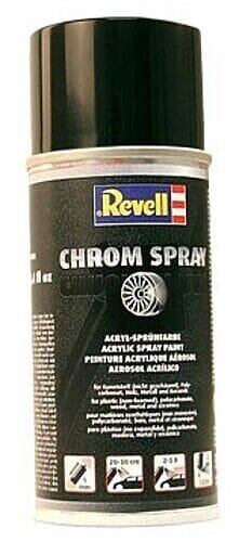 Revell Germany Acrylic Chrome Spray Paint 150ml #39628| Shore Line Hobby
